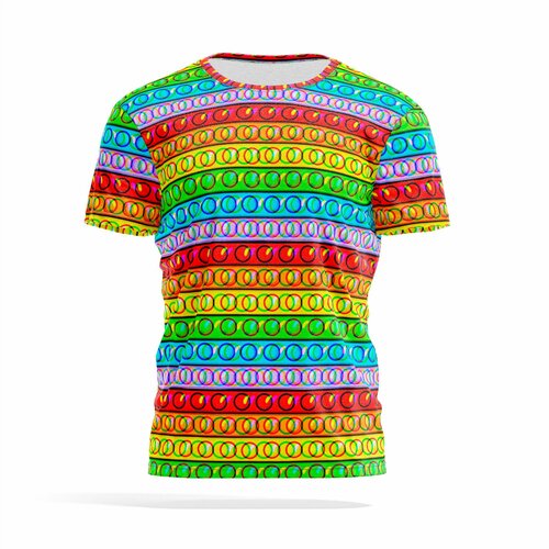 Футболка PANiN Brand, размер 4XL, мультиколор