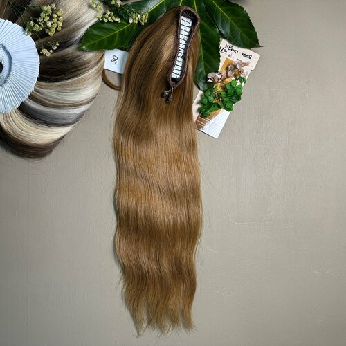 Хвост-краб из калужско-славянских волос Belli Capelli 45 см №30