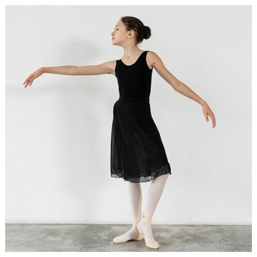Юбка для танцев и гимнастики Baletmarket, размер 135-146, черный