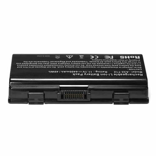 Аккумулятор для ноутбука Asus T12, T12C, T12Er, T12Fg, X51H, X51L, X51R, X51RL, X58, X85L Series. 11.1V 5200mAh A32-X51, A32-T12