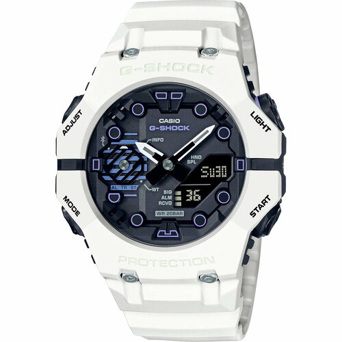 Наручные часы CASIO G-Shock, белый, мультиколор