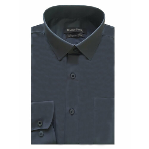 Рубашка Imperator, размер 37 ворот/172-180, серый