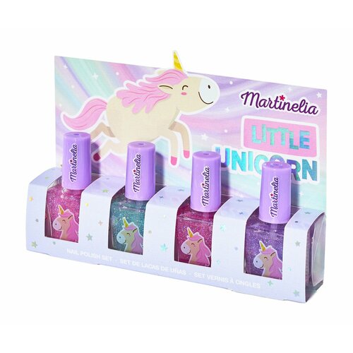 Набор детских лаков для ногтей Martinelia Little Unicorn Nail Polish Set