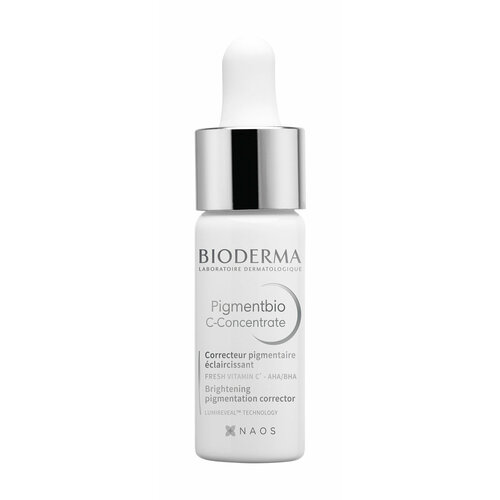 Осветляющая сыворотка для лица с витамином C и AHA/BHA-кислотами Bioderma Pigmentbio C-Concentrate