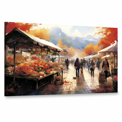 Интерьерная картина 100х60 "Осенний оттенок"