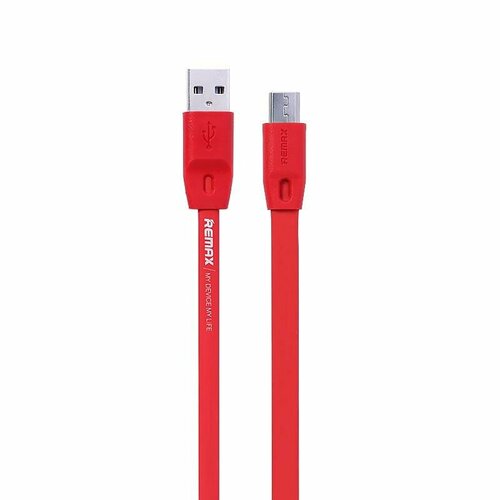 USB кабель REMAX Full Speed Series 1M Cable RC-001m Micro USB красный