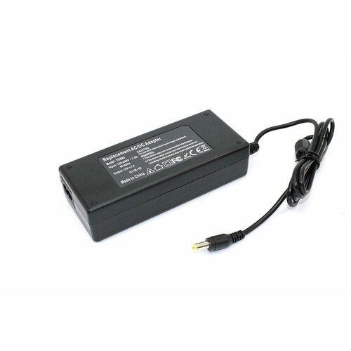 Блок питания (сетевой адаптер) OEM для монитора и телевизора LCD 12V 7A 84W 5.5x2.1 мм черный, без сетевого кабеля