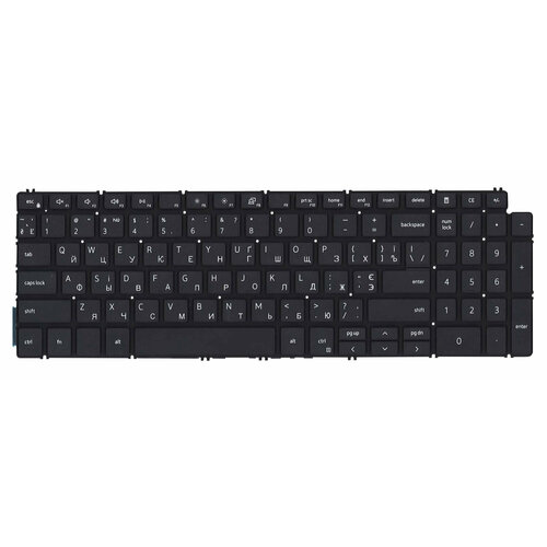 Клавиатура для ноутбука Dell Inspiron 5584, 5590, 5593 черная