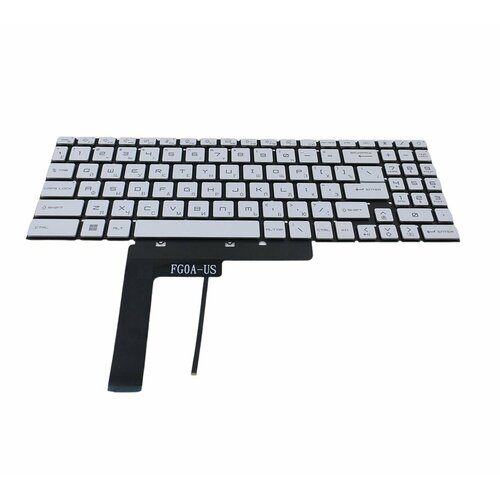Клавиатура для MSI Sword 15 A11UE-271XRU ноутбука с подсветкой