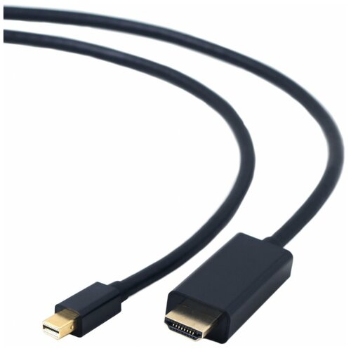 Кабель mDP-HDMI Cablexpert CC-mDP-HDMI-6 20M/19M 1.8м черный позол. разъемы