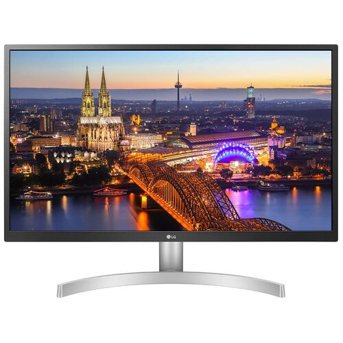 27" Монитор LG 27UL500, 3840x2160, 60 Гц, IPS, Ростест (EAC), черный/белый