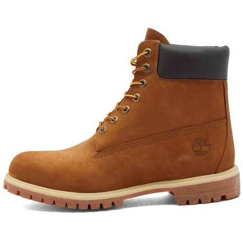 Ботинки берцы Timberland, размер 10.5, коричневый