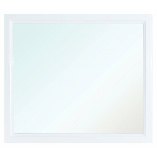 Зеркало Bellezza Милан 100 белое прямоугольное