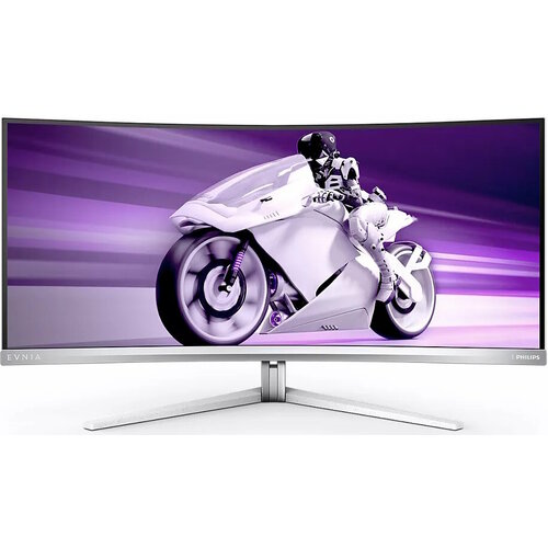 Монитор LCD 34" [21:9] 3440x1440(UWQHD) QD-OLED, Curved, nonGLARE, 175 Hz, 250 cd/m2, H178°/V178°, 1.07B, 0,1 ms, 2xHDMI, DP, USB-C, USB-Hu