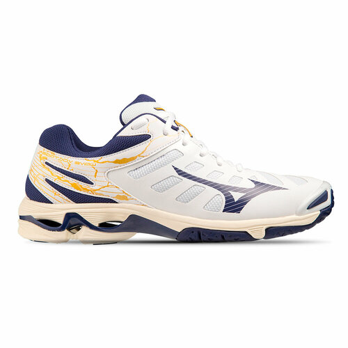 Кроссовки Mizuno Wave Voltage, размер 11,5, синий, белый