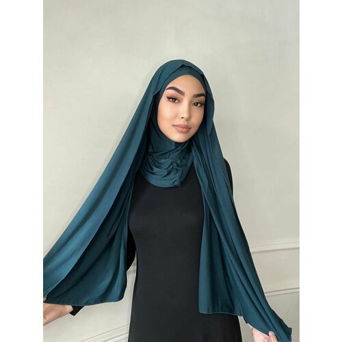 Хиджаб , размер 46-50, синий