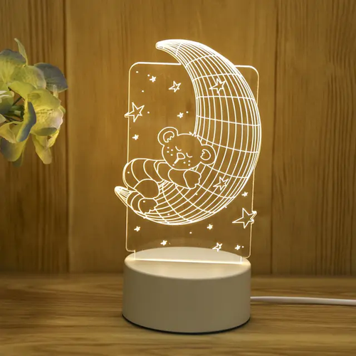 3D светильник декоративный
