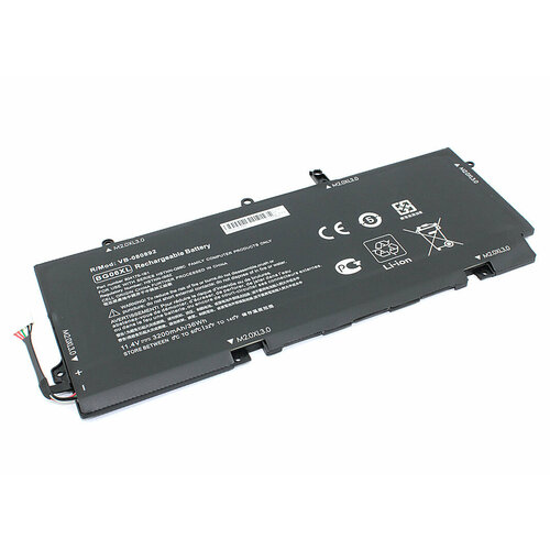 Аккумуляторная батарея для ноутбука HP BG06XL 11.4V (3200mAh)