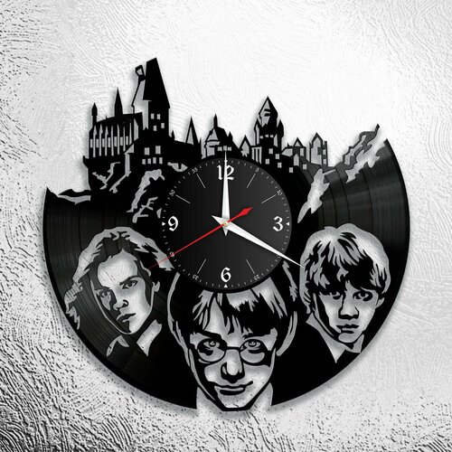 Настенные часы с изображением героев саги Гарри Поттер, Harry Potter