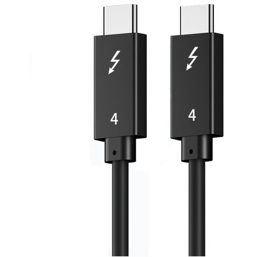 Кабель Thunderbolt 4 (USB4, Type-C) 8K@60Hz, 40Gbps, PD 100W, 2 метра