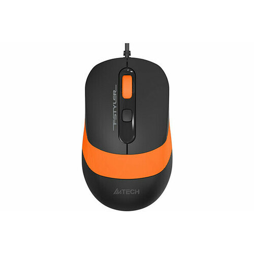 Компьютерная мышь A4Tech Fstyler FM10S черный/оранжевый