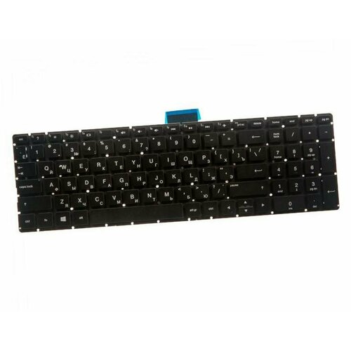 Клавиатура (keyboard) для ноутбука HP Pavilion 15-ab черная, Гор. Enter