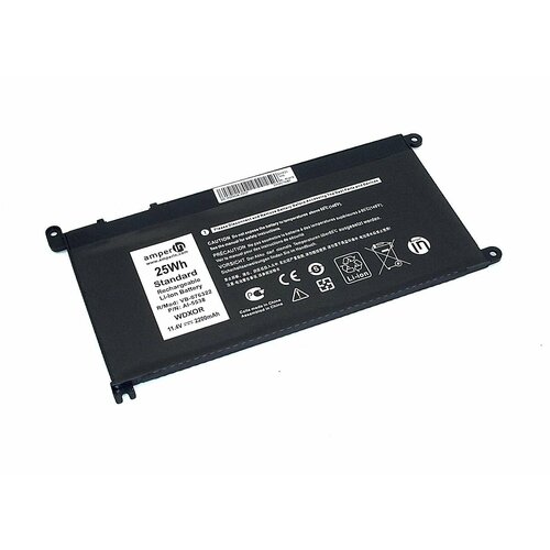 Аккумулятор Amperin для ноутбука Dell 15-5538 WDX0R 11.4V 2200mAh AI-5538