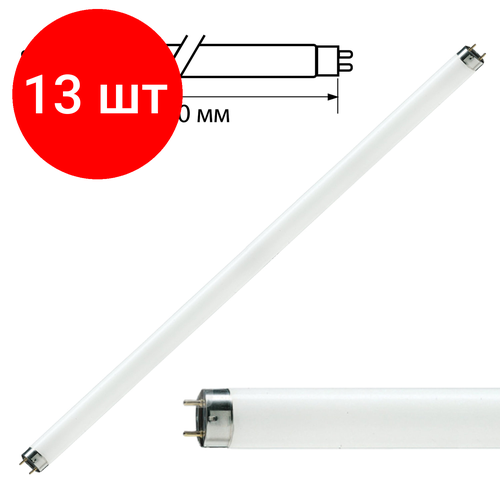 Комплект 13 шт, Лампа люминесцентная PHILIPS TL-D 36W/33-640, 36 Вт, цоколь G13, в виде трубки 120 см