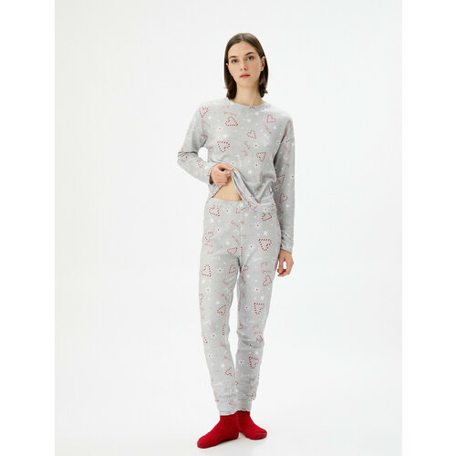 Пижама  KOTON, размер XS, серый