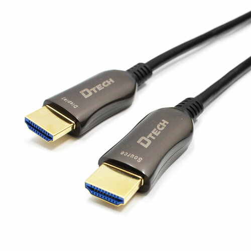 HDMI кабель оптический v2.0 4K HDR Optical Fiber Cable Pro-HD D-TECH 15 метров