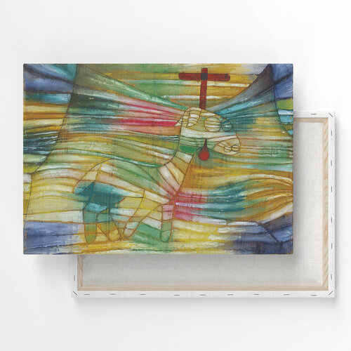 Картина на холсте, репродукция / Paul Klee - The Lamb / Пауль Клее / Размер 30 x 40 см