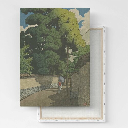 Картина на холсте, репродукция / Хасуй Кавасэ - Shimohonda-machi, Kanazawa / Размер 30 x 40 см