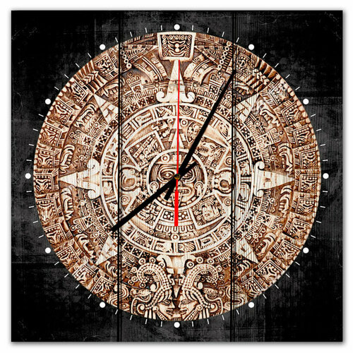 Настенные часы Календарь Майя, 30х30 см