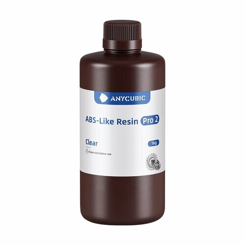 Фотополимерная смола Anycubic ABS-LIKE Resin PRO 2 - Прозрачная (1кг.)