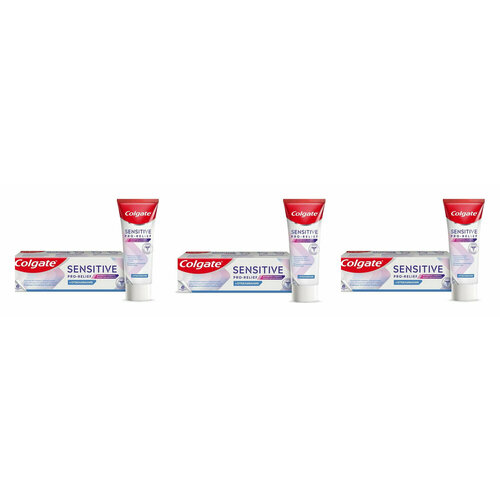 Зубная паста Colgate sensitive pro relief отбеливание, 75мл, 3 шт.