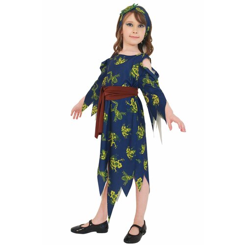 Новогодний костюм Кикиморы для девочки детский