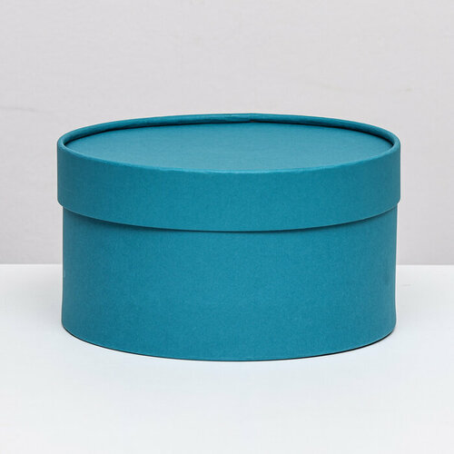 Подарочная коробка "Frilly" сине-травяной, завальцованная без окна, 21 х 11 см (комплект из 4 шт)