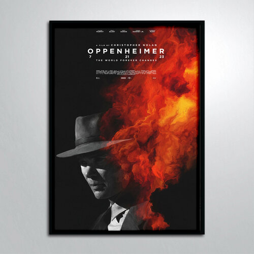 Постер в раме/Оппенгеймер Кристофер Нолан Киллиан Мерфи Арт Картина Oppenheimer