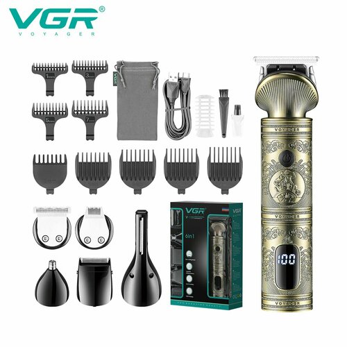Набор парикмахера VGR Voyager V-106 6 in 1 Professional Grooming Kit