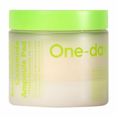 Укрепляющие ампульные тонер-пэды One-Day's You Me Eco-Intense Ceramide Ampoule Pad 90 штук