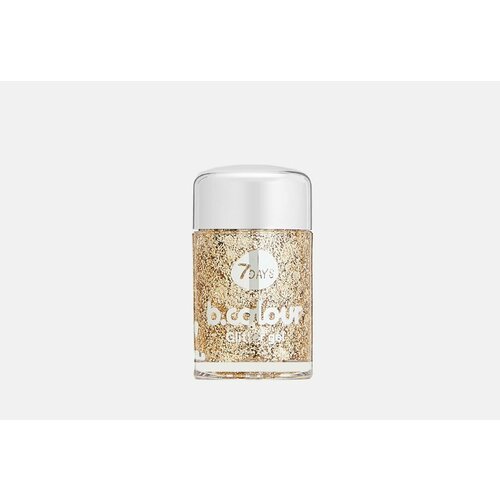 Глиттеры B.COLOUR PROFESSIONAL Winter Edition Face&body glitter gel цвет: 01 Holiday crush / 10 г