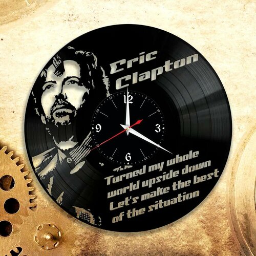 Настенные часы с Эриком Клэптоном, Eric Clapton