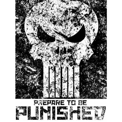 Плакат, постер на бумаге Punisher/Каратель/игровые/игра/компьютерные герои персонажи. Размер 21 х 30 см