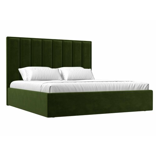 Интерьерная кровать Афродита 160 Микровельвет Зеленый
