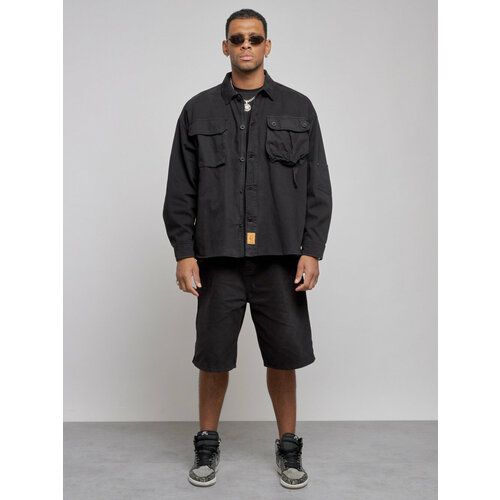 Джинсовая куртка MTFORCE, размер 50, черный