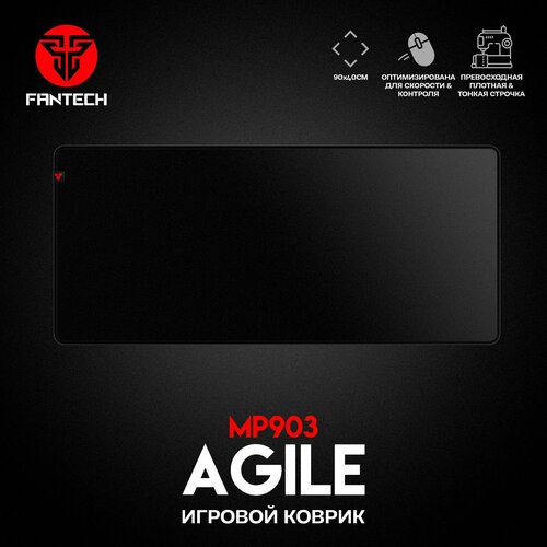 Коврик для мыши Fantech AGILE MP903, 900x400x3 мм, цвет: черный