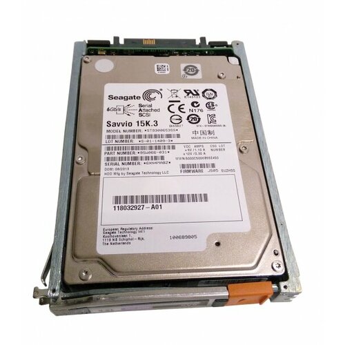 Жесткий диск EMC 005050604 300Gb SAS 2,5" HDD