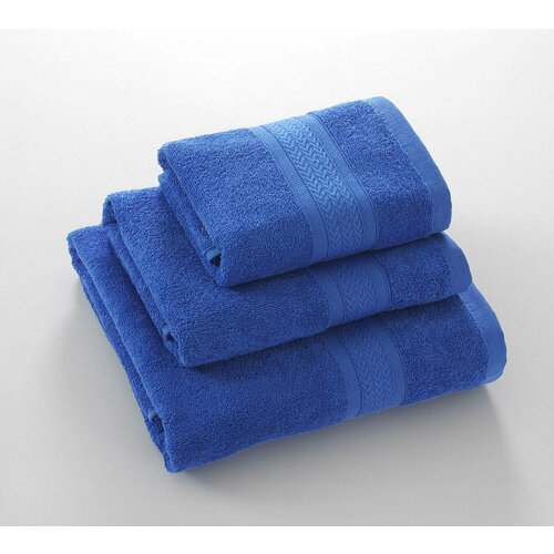 Махровое полотенце Comfort Life 50*90 см 400 г/м2 (Утро, синий)