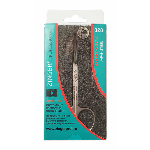 Маникюрные ножницы для кутикулы Zinger BS328 FD IS SH с профессиональной ручной заточкой