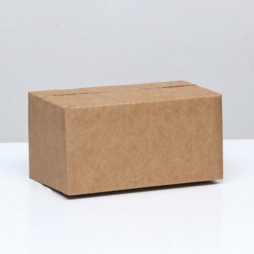 Коробка складная, бурая, 20 х 11,2 х 10 см (комплект из 43 шт)